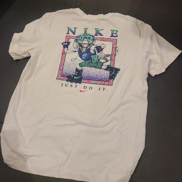 Nike | Shirts | L Nike Just Do It Gator Shaka Rollerskates Walkman T ...